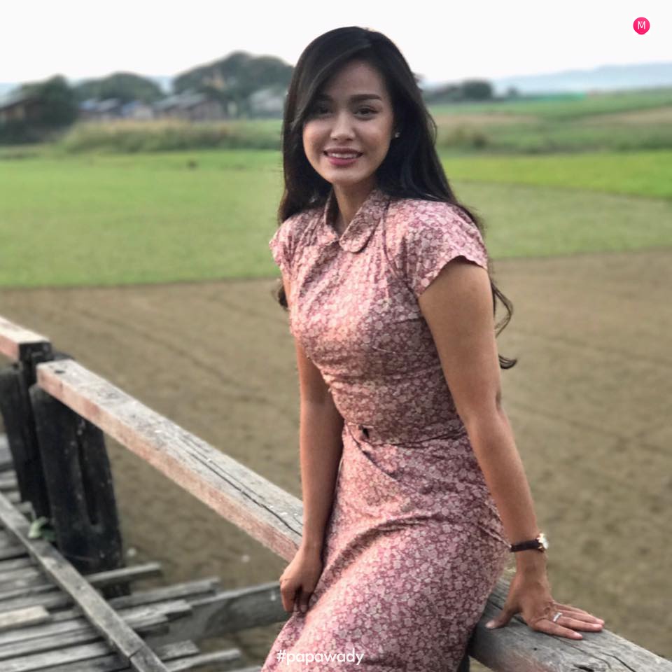 Ma Aye Thaung - Myanmar Female Celebrity Star of 2017 Photos Collection