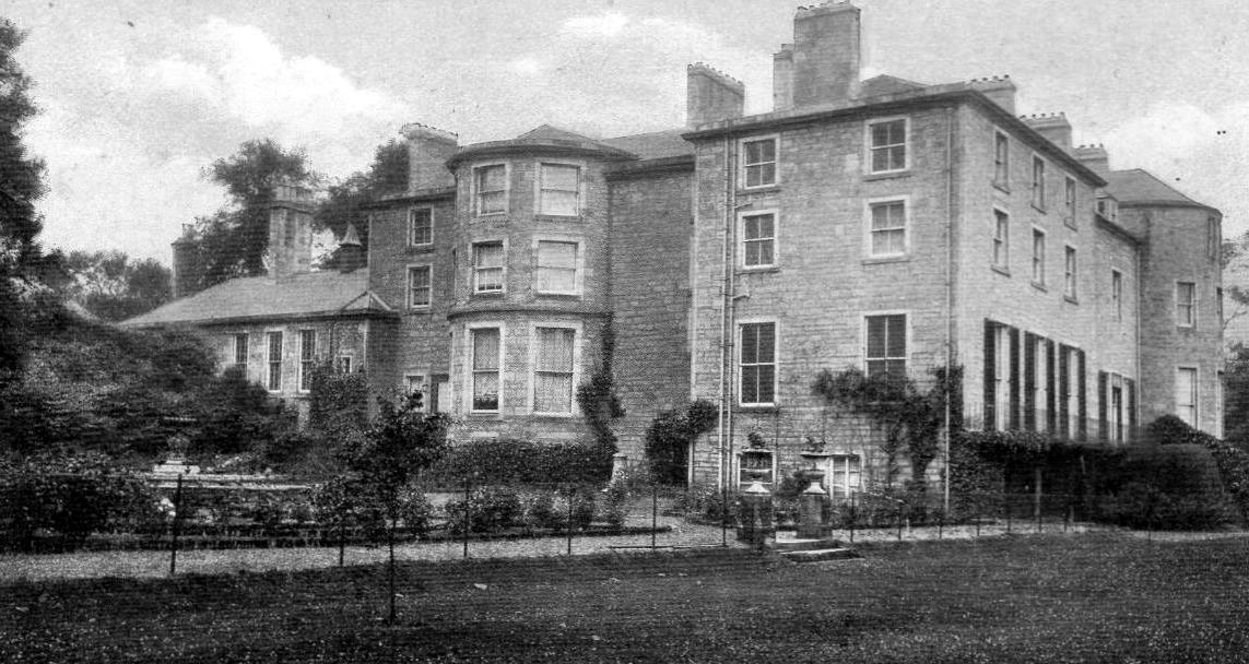 Tour Scotland: Old Photograph Dysart House Fife Scotland