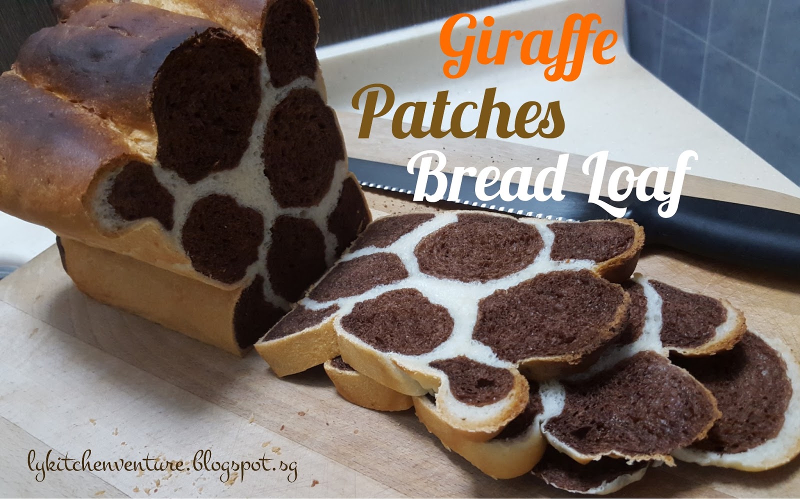 LY's Kitchen Ventures: Giraffe Patches Bread Loaf