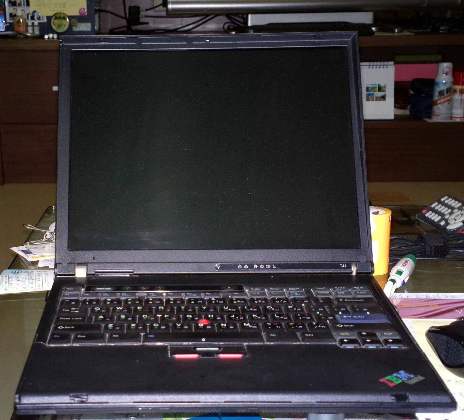 鷹力 異想世界 狂想曲 思考 Ibm Thinkpad T41 時間自動回朔異常修復