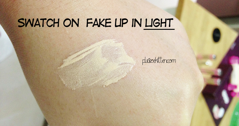 Plus Size Kitten: Benefit Fake Up Hydrating Concealer Review & Giveaway