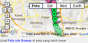 Daftar Rute Jalur Busway ~ Jakarta Peduli