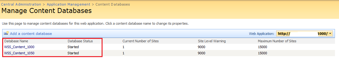 Create Site Collection in Separate Content Database in SharePoint ...
