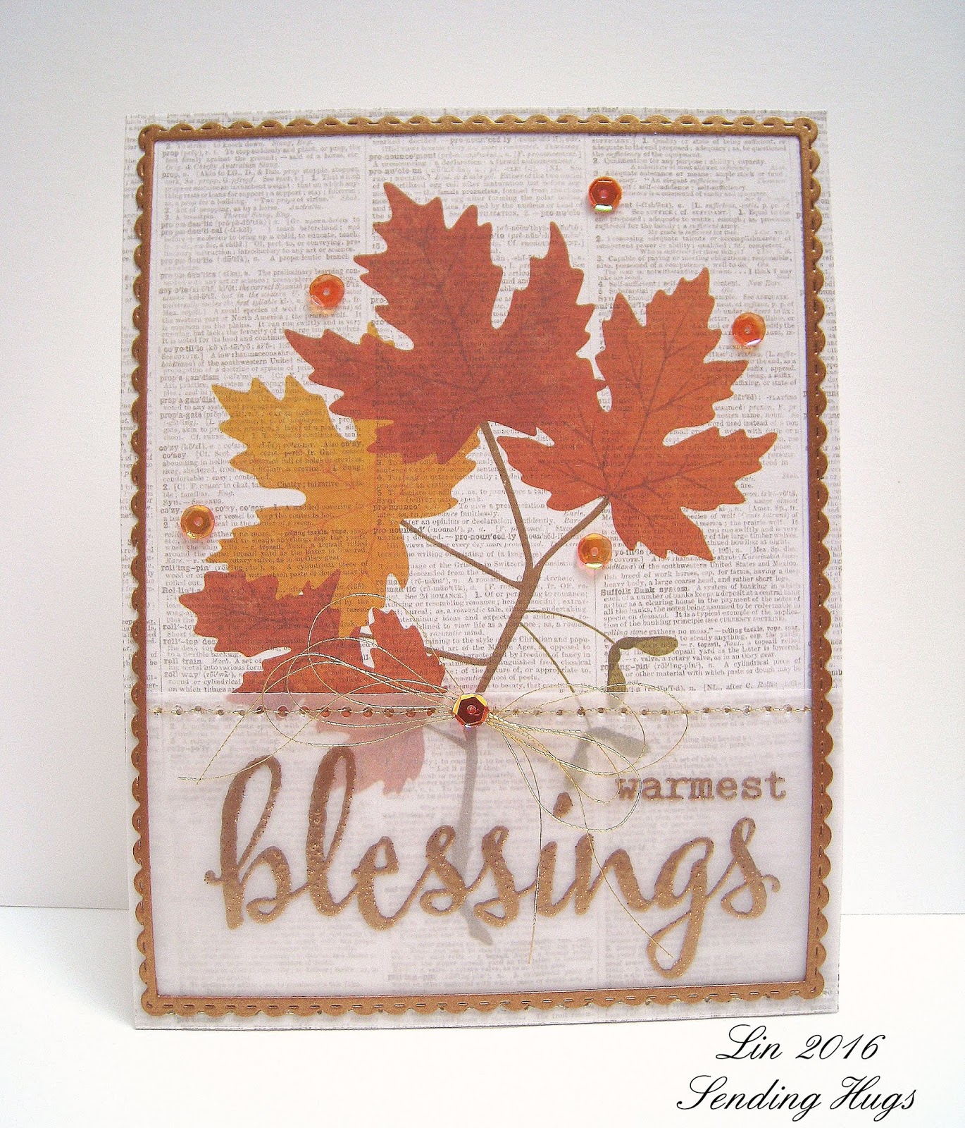 Sending Hugs: Warmest Blessings