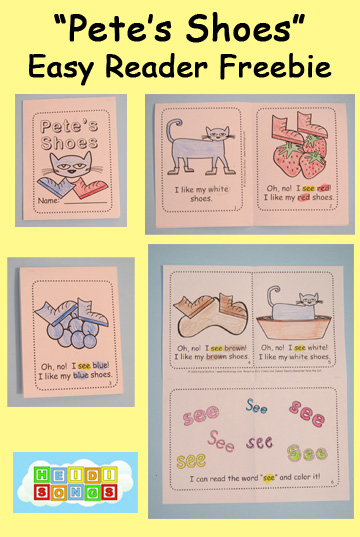 Kindergarten Lesson Plans, Week Four: It's Pete Week!