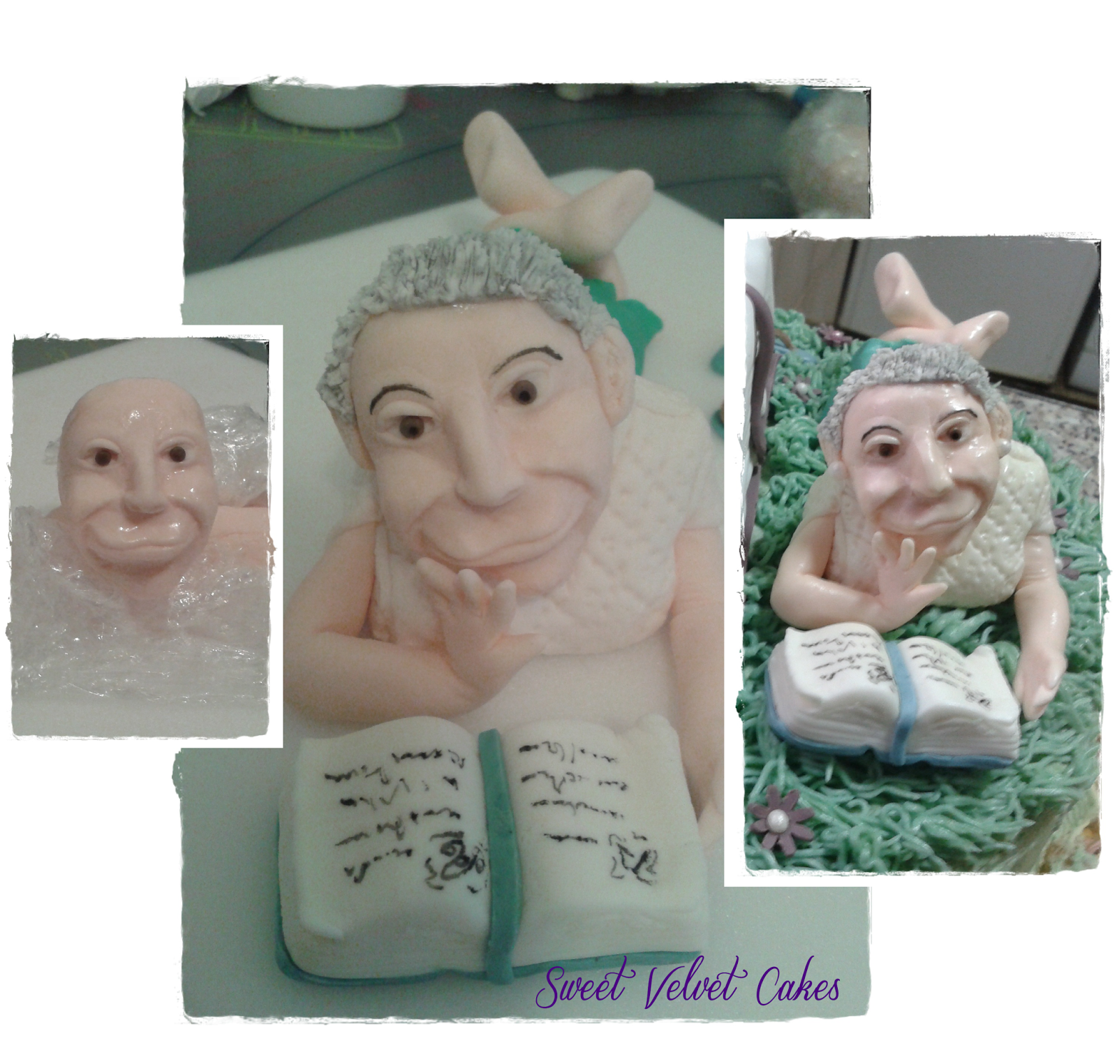 Sweet Velvet Cakes: Tutorial Fondant: Como modelar una cara