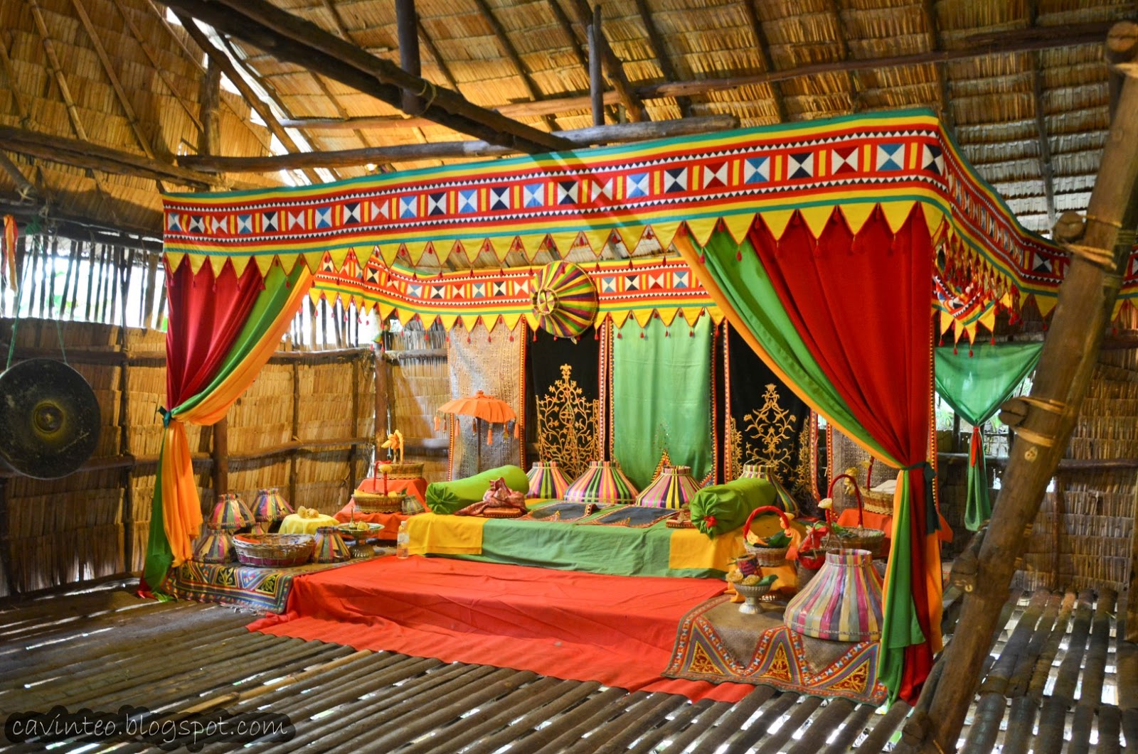 Bajau House (Kuih Jala & Pandan Juice) @ Mari Mari Cultural Village ...