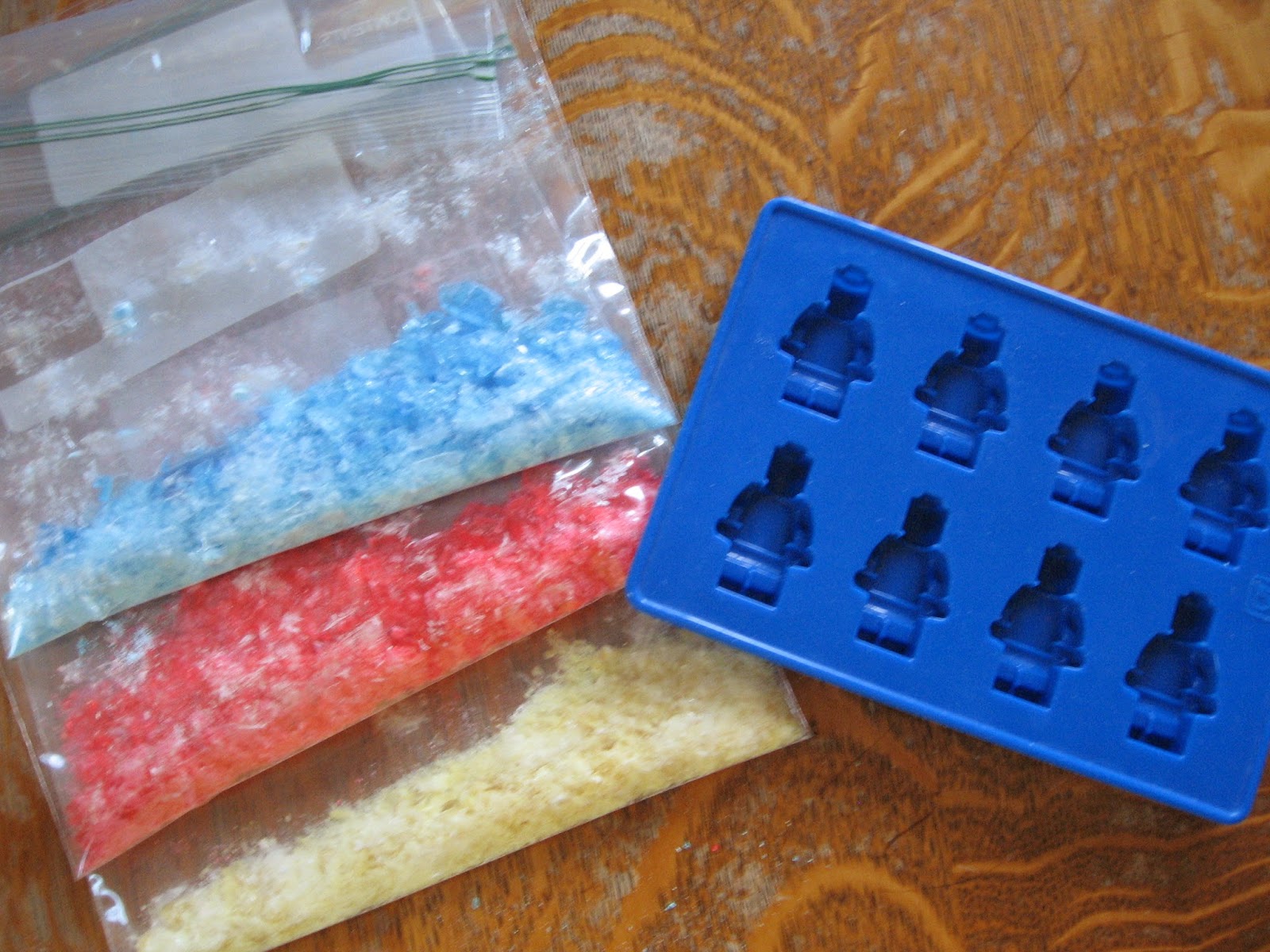 Almost Unschoolers: Jolly Rancher (and Life Saver) Lego Men