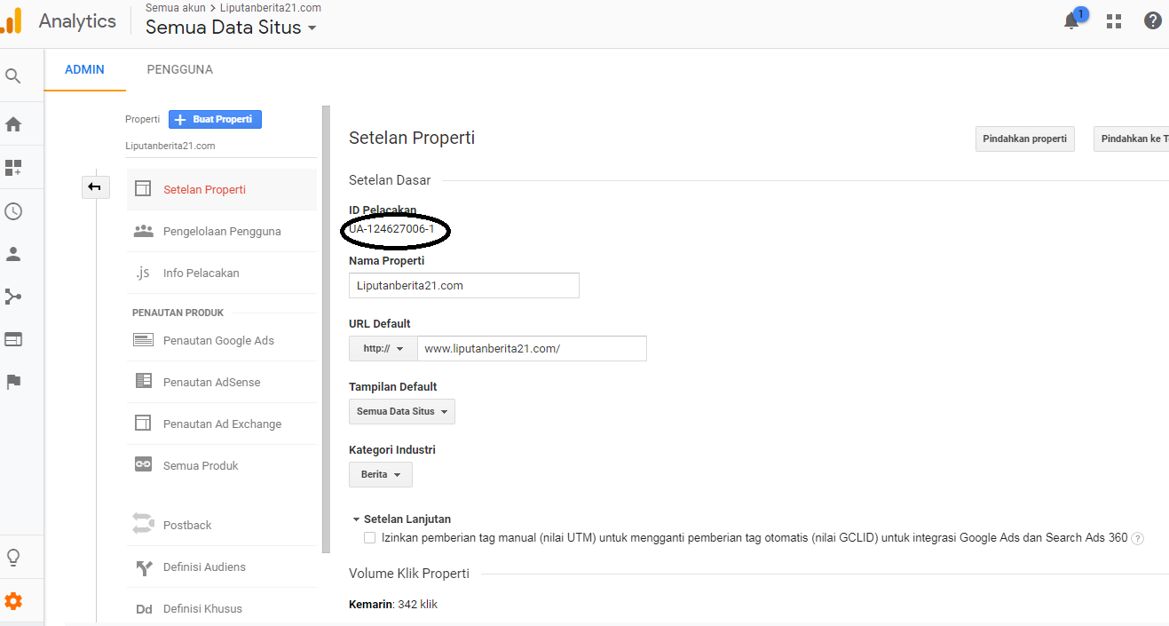 Cara Mendapatkan Kode ID Google Analytics Dengan Mudah - Liputan Berita 21