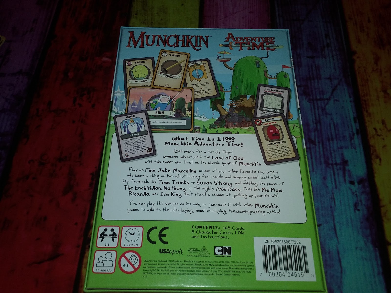 Munchkin Adventure Time by Steve Jackson Games and USAopoly Review and ...