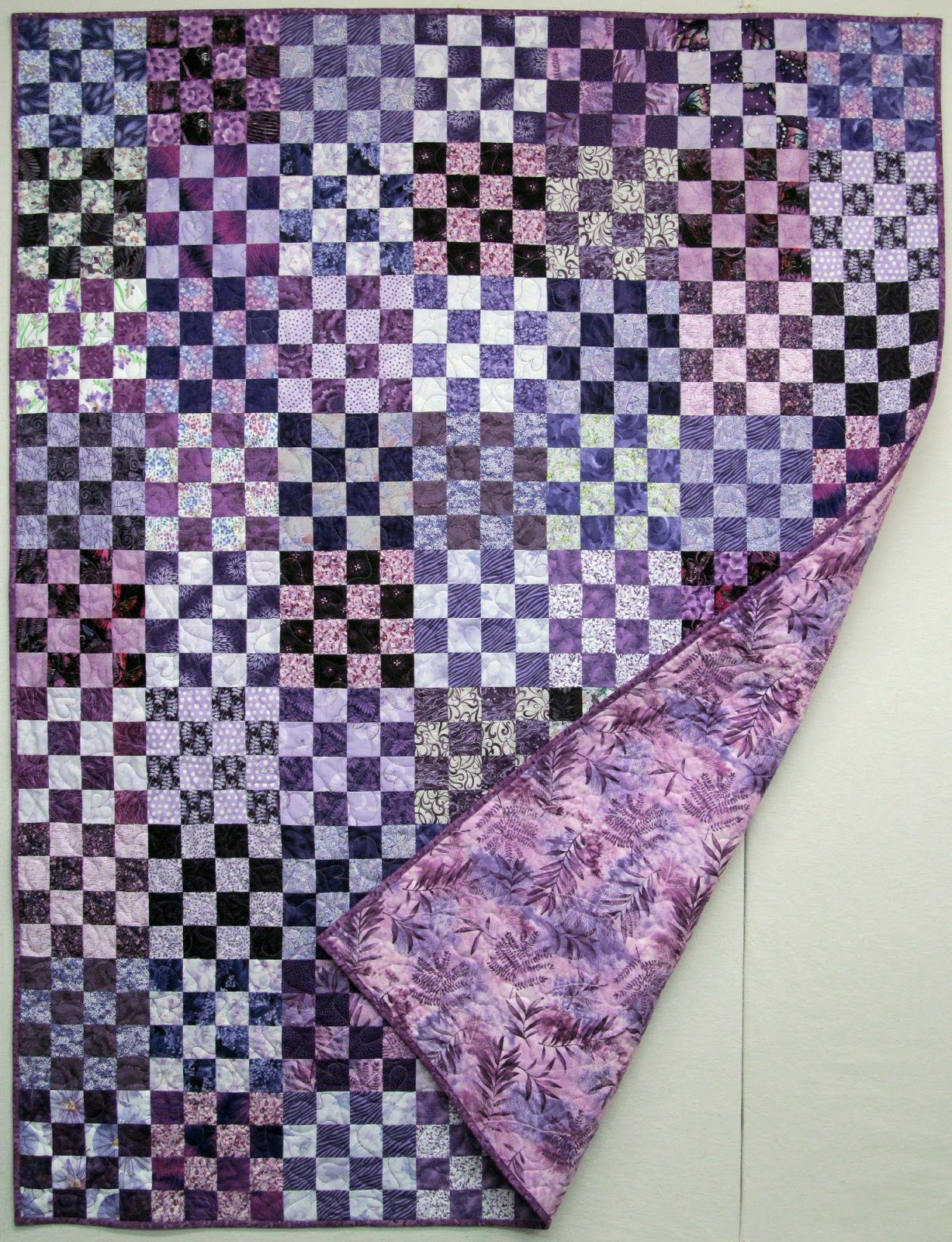 Exuberant Color : Purple 16 patch........ #5 finish for January.........
