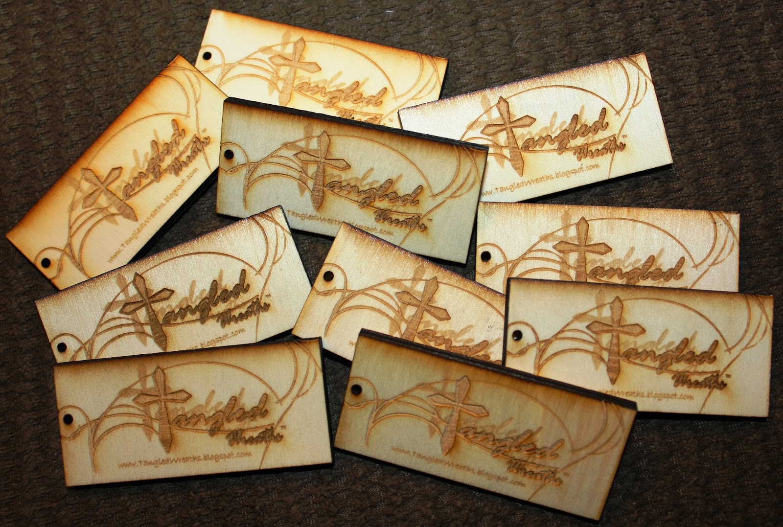 Tangled Wreaths™: Tangled Wreaths™ - Wreath Tags With Official Logo By ...