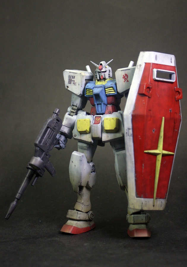 Custom Build: HG 1/144 RX-78-2 Gundam "SOLDIER OF SORROW"