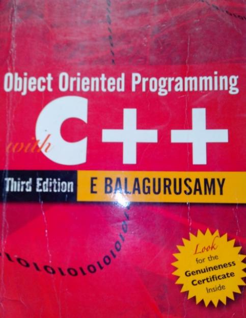 Cs2203 Object Oriented Programming Anna University