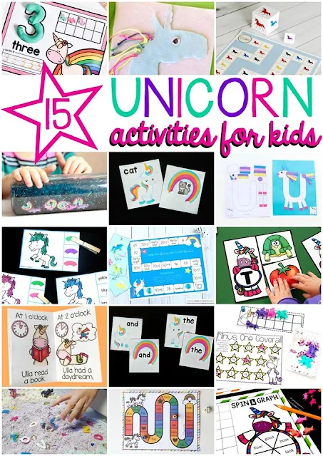 Unicorn Sensory Bin | Sara J Creations