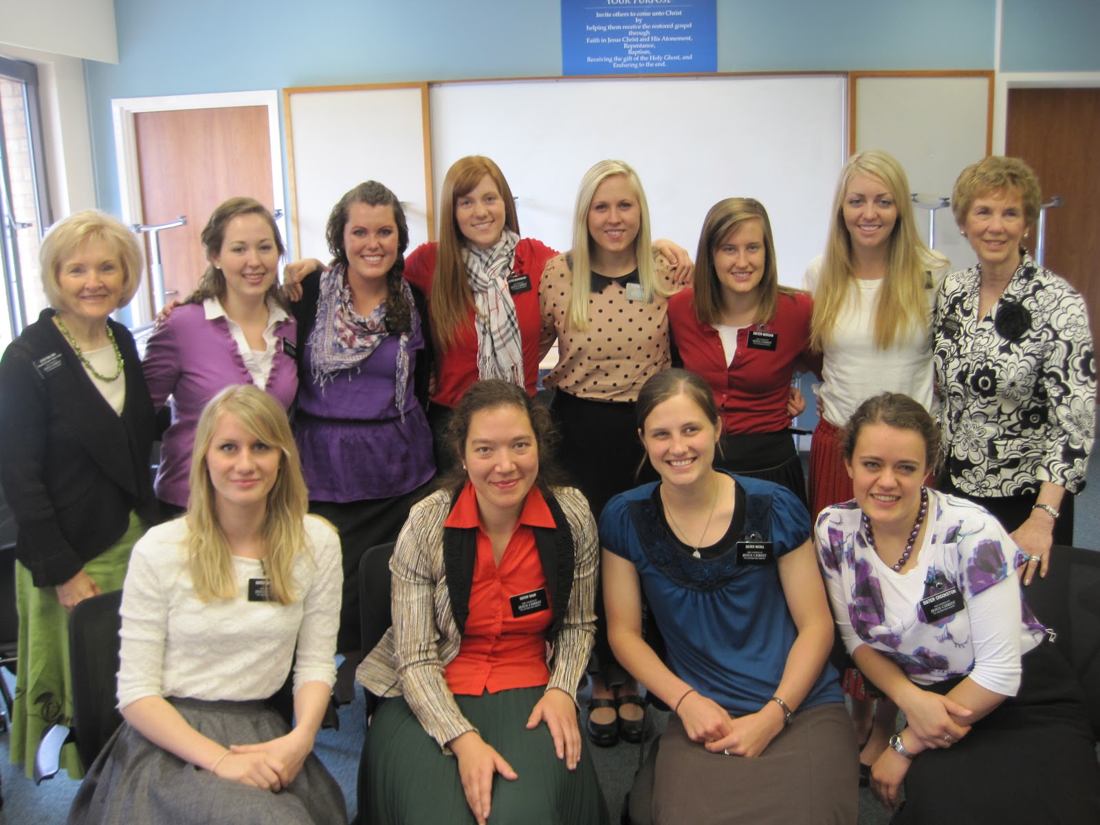 Ashlee Nicoll's LDS mission to Scotland/Ireland: MTC Relief Society ...