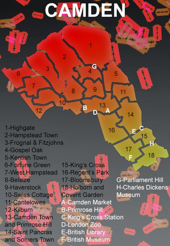 Maps of London - Danse Macabre: London (Vampire: The Masquerade RPG)