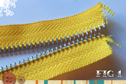 No Sew Zipper Flower