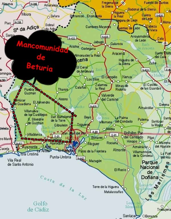 Villanueva de los Castillejos y El Almendro.: - Nuestro entorno ...