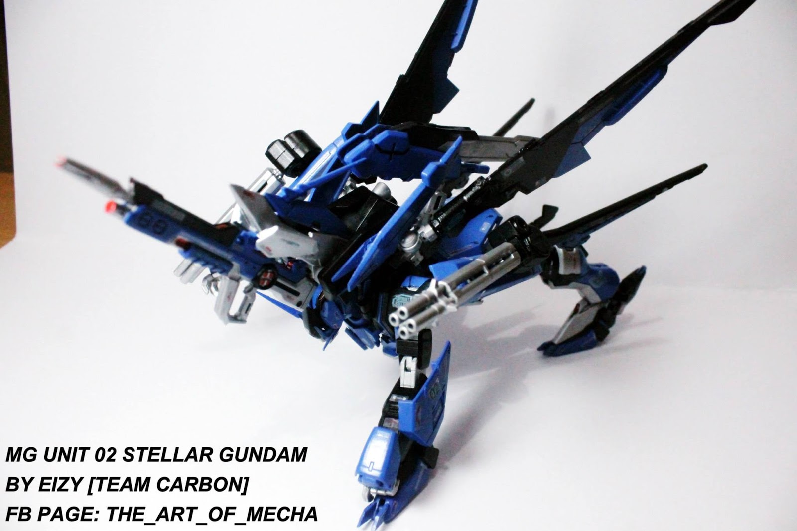 Custom Build: 1/100 UNIT 02 STELLAR GUNDAM (Transformable)
