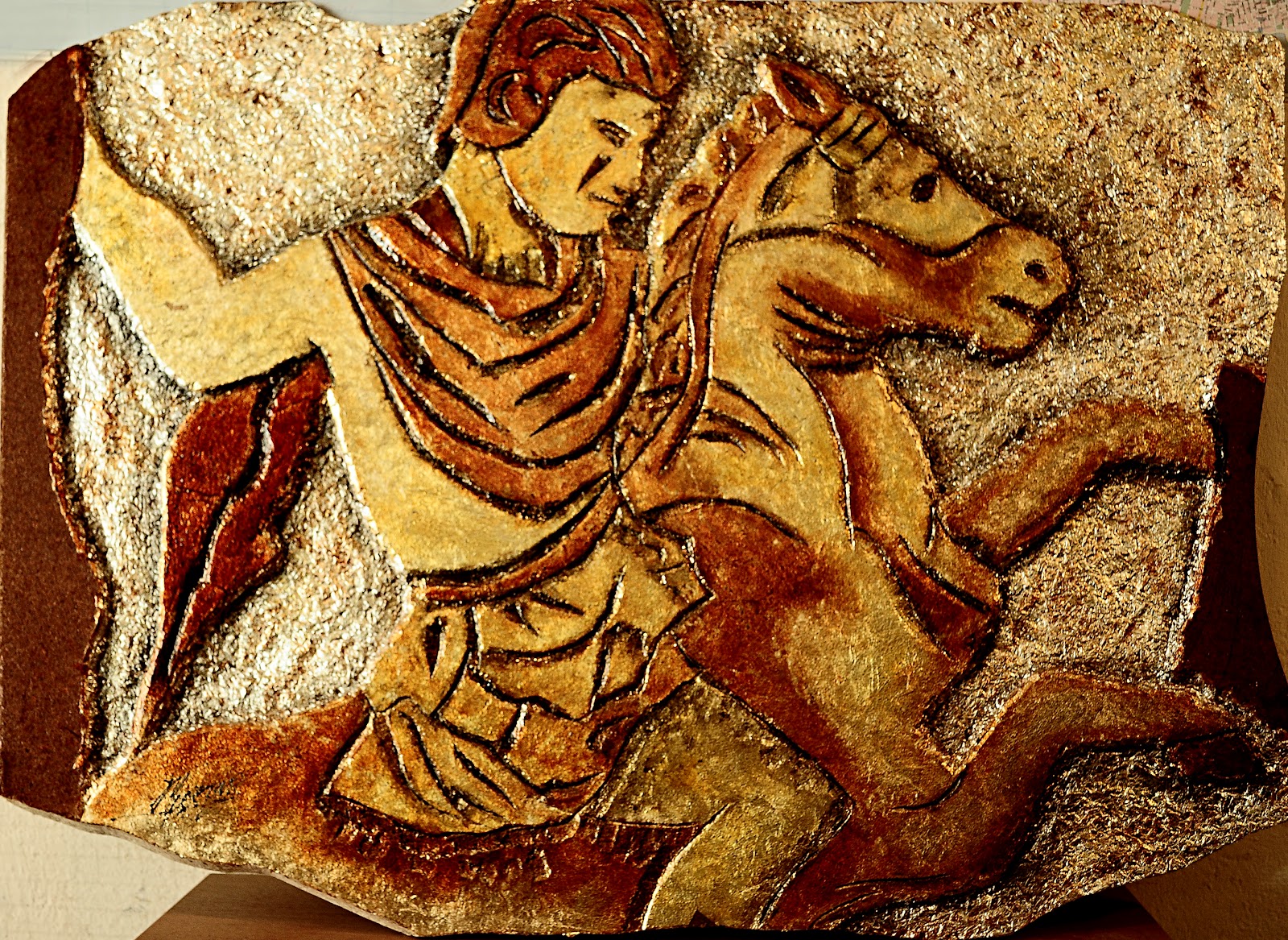 xilotexnon: Alexander the Greaτ-εργο σκαλισμενο στο χερι και επενδυμενο ...