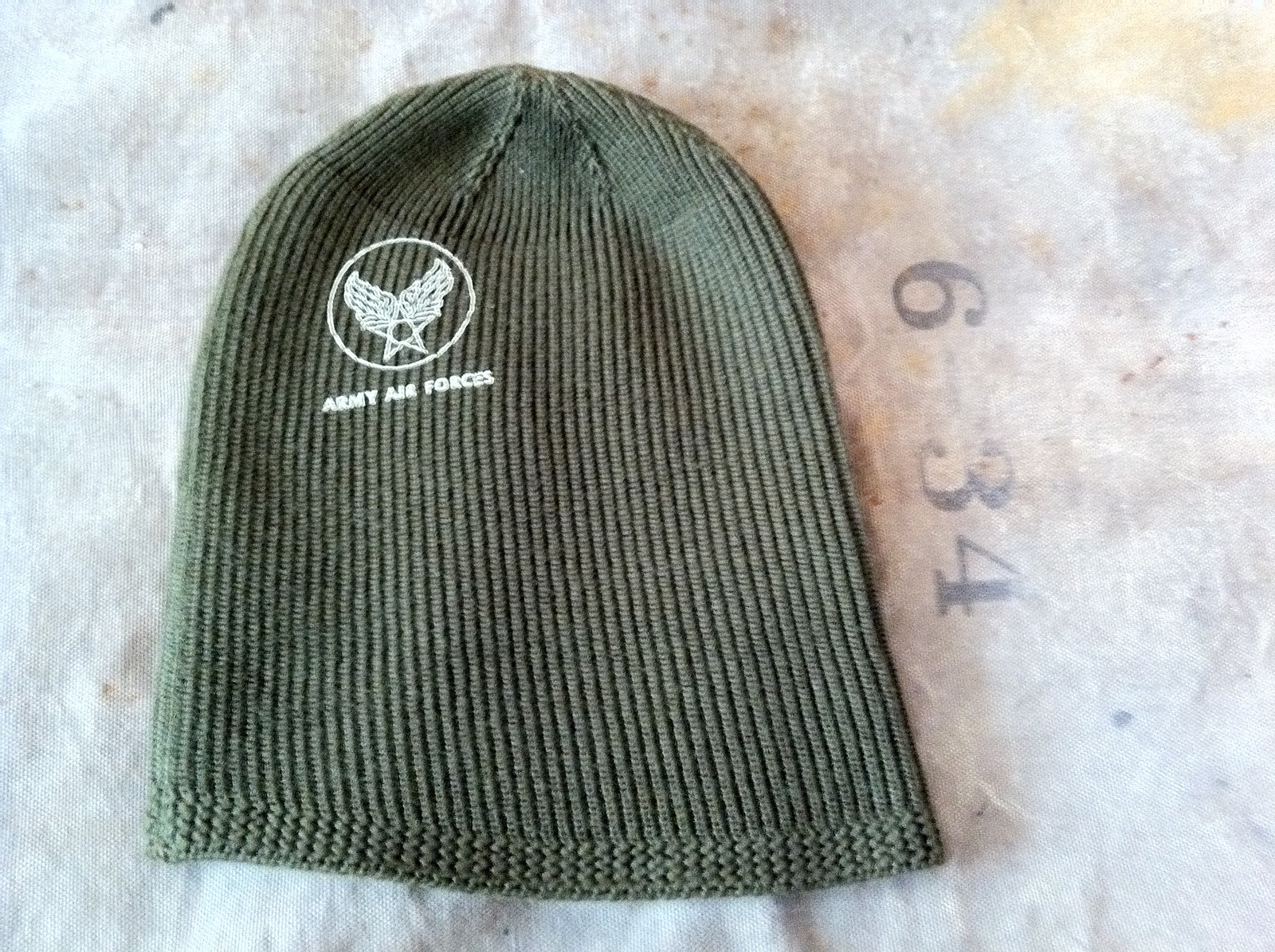 SKYRIDERS: USN Watch Cap and WWII US AAF type A-4 wool knit Mechanics cap´s
