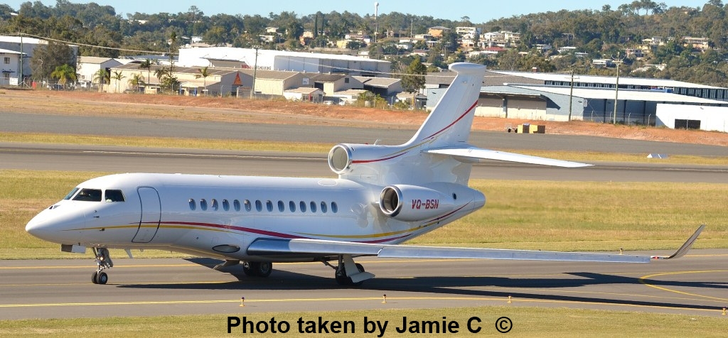 Central Queensland Plane Spotting: Shell Falcon Bizjets Highlight a ...