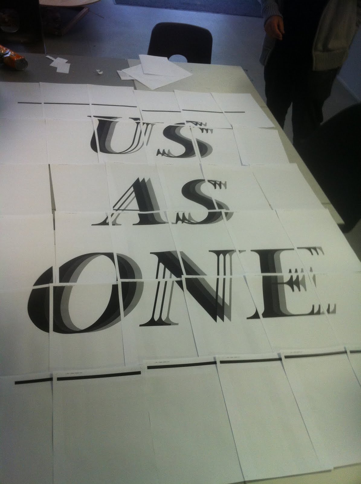 art & language - stage two: Large Scale Posters