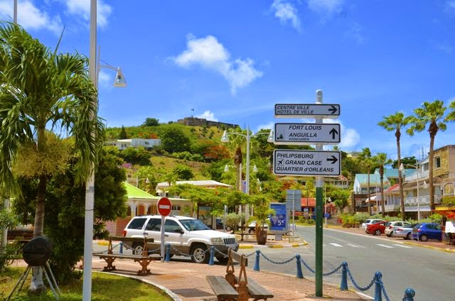 wyattsailing: Marigot: The French Capital of Saint Martin: Hiking and ...