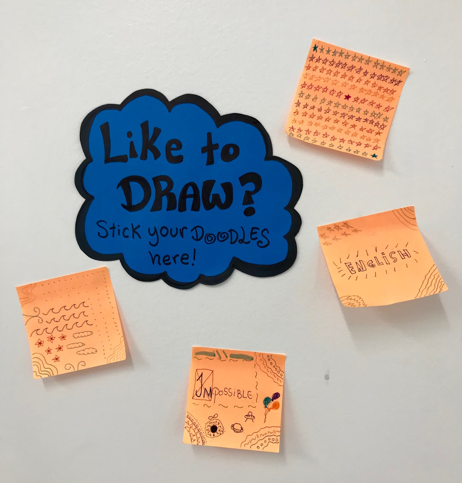 Maker Monday: Sticky Notes and Tangles