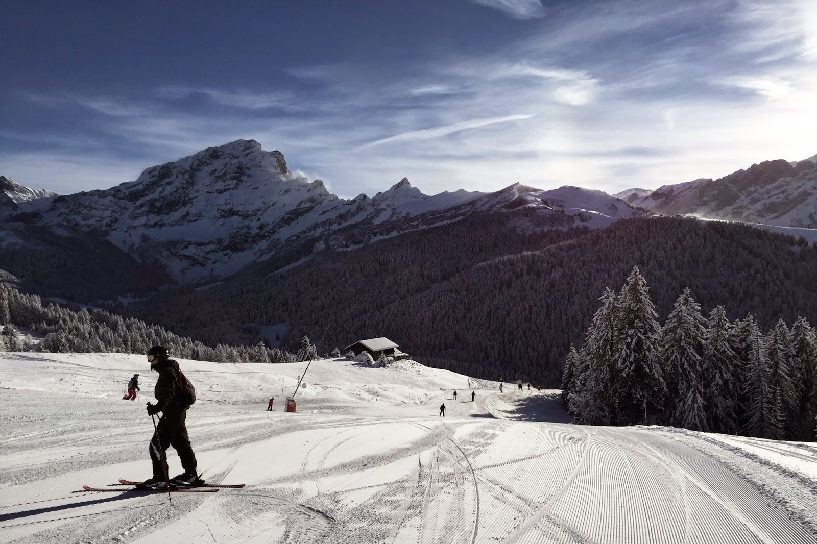 loving switzerland blog: Skiing in Villars-Gryon