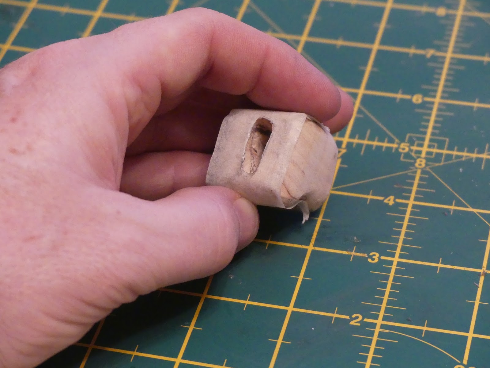 The Outdoor Traditionalist : First Attempt at a Tapered Tang Handle