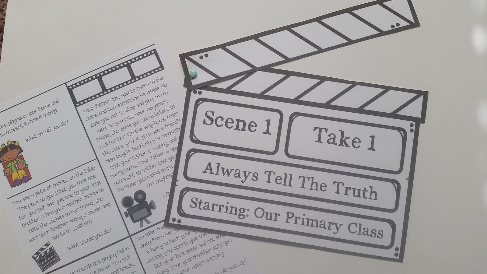 The Cozy Red Cottage: Always Tell the Truth (Lesson 34, Primary 2) Free ...