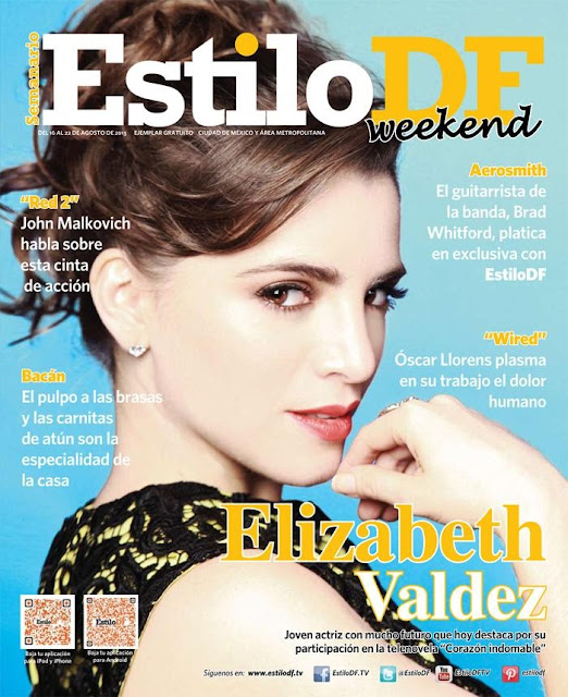 Elizabeth Valdez Magazine Photoshoot For Estilo DF Magazine August 2013 ...