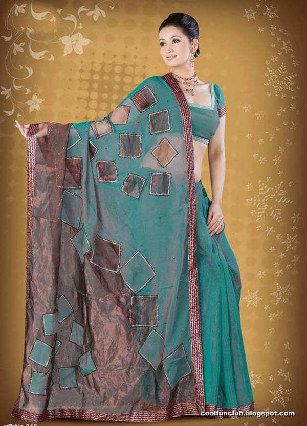 CoolFunClub: Gorgeous Chiffon Sarees
