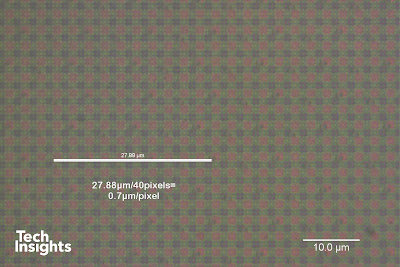 Samsung 0.7um Pixel Features in Techinsights Teardown - F4News