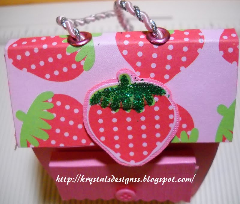 Krystal's Designs: Mini Album Backpack - Miriam B