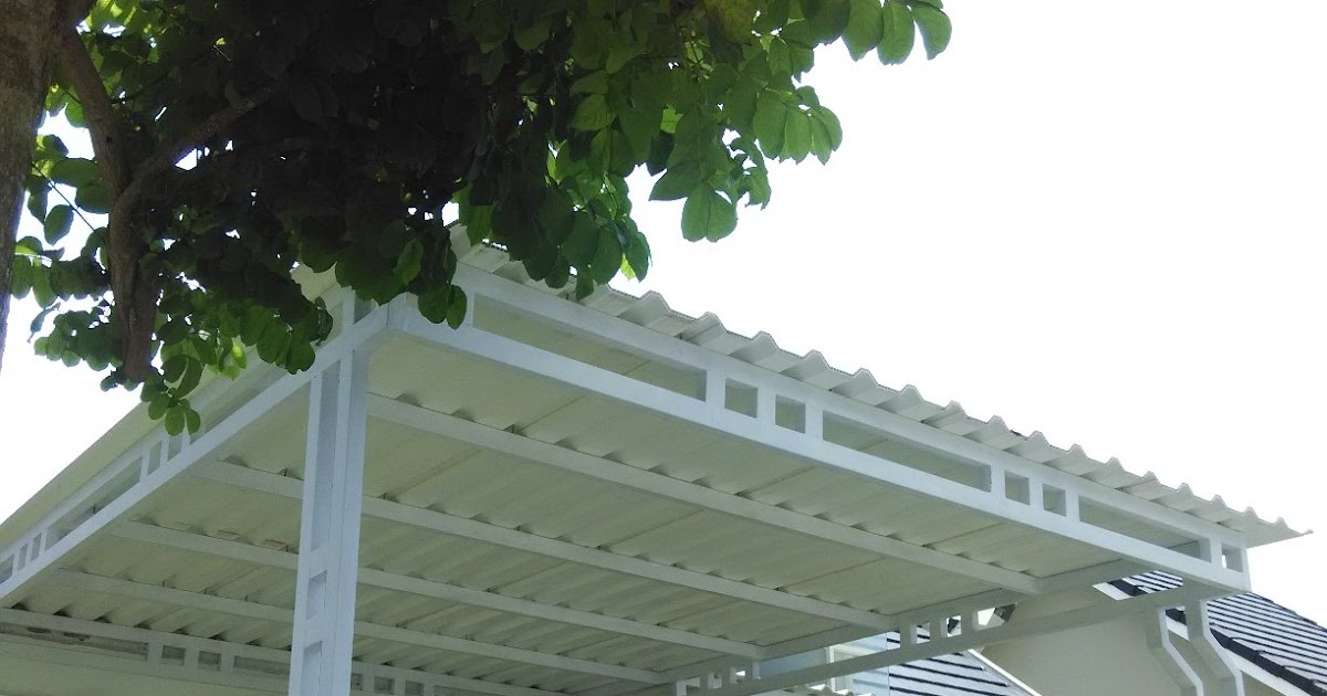 49+ Model Atap Kanopi Alderon Paling Modern Dan Nyaman