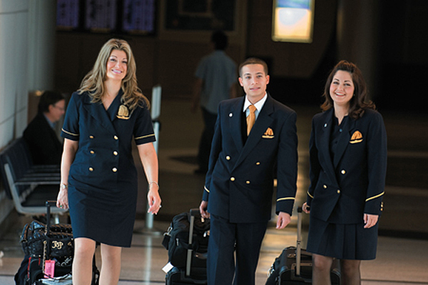 The Airline: Continental Airlines ~ World stewardess Crews