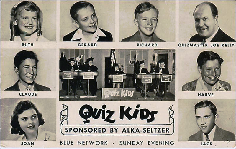 Martin Grams: The Quiz Kids: The "Lost" 1946 Episodes