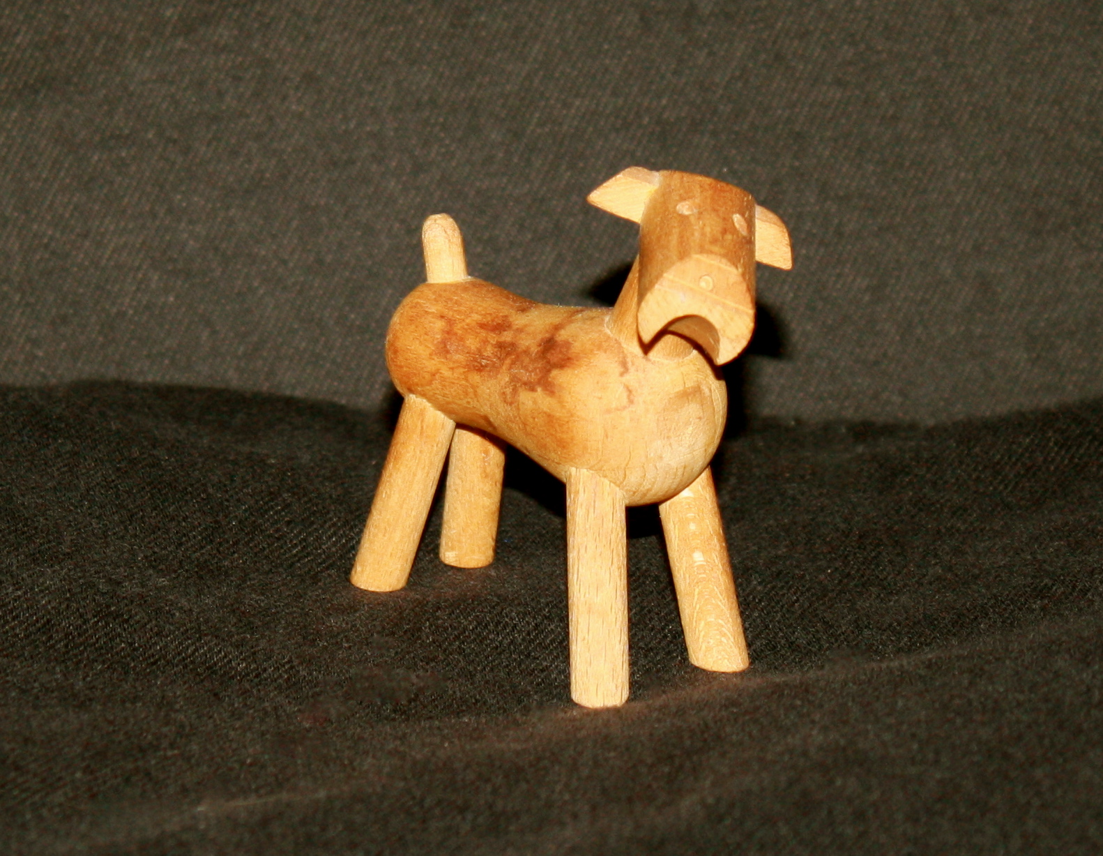 Designer Wooden: Kay Bojesen Dog Little Tim, Denmark