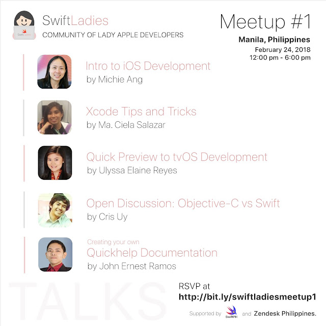 First SwiftLadies Meetup + My First-Time To Speak In A Tech Event - I ...
