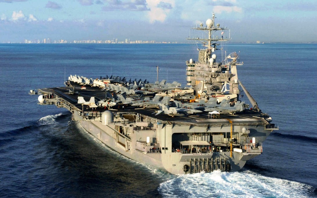 USS Harry S. Truman (CVN-75) Wallpaper 4 Ship Gallery | OceanShooter