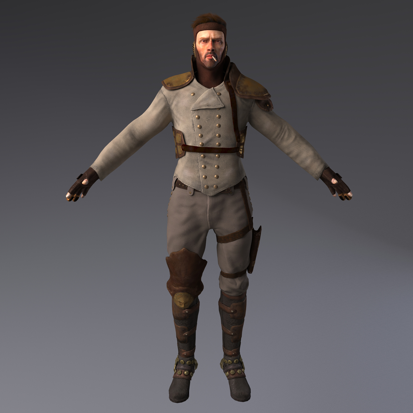 Delvolta Art: Steampunk Cowboy