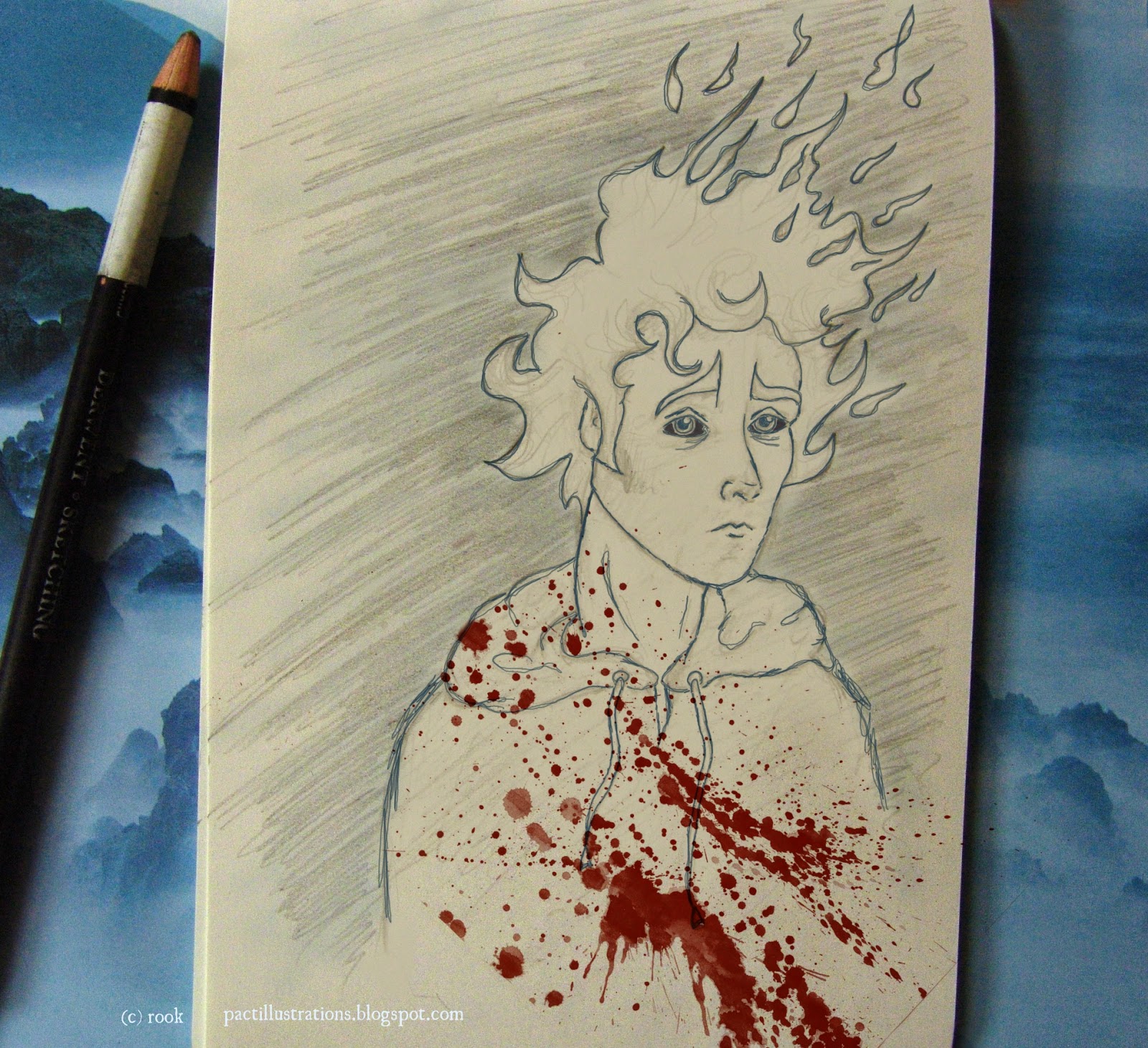 Doodles and Illustrations for Wildbow's Pact : Notebook: "look like you ...