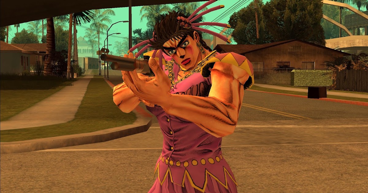 Solidcal Modding: [REL GTA SA] JJBA Eyes of Heaven Tequila Joseph