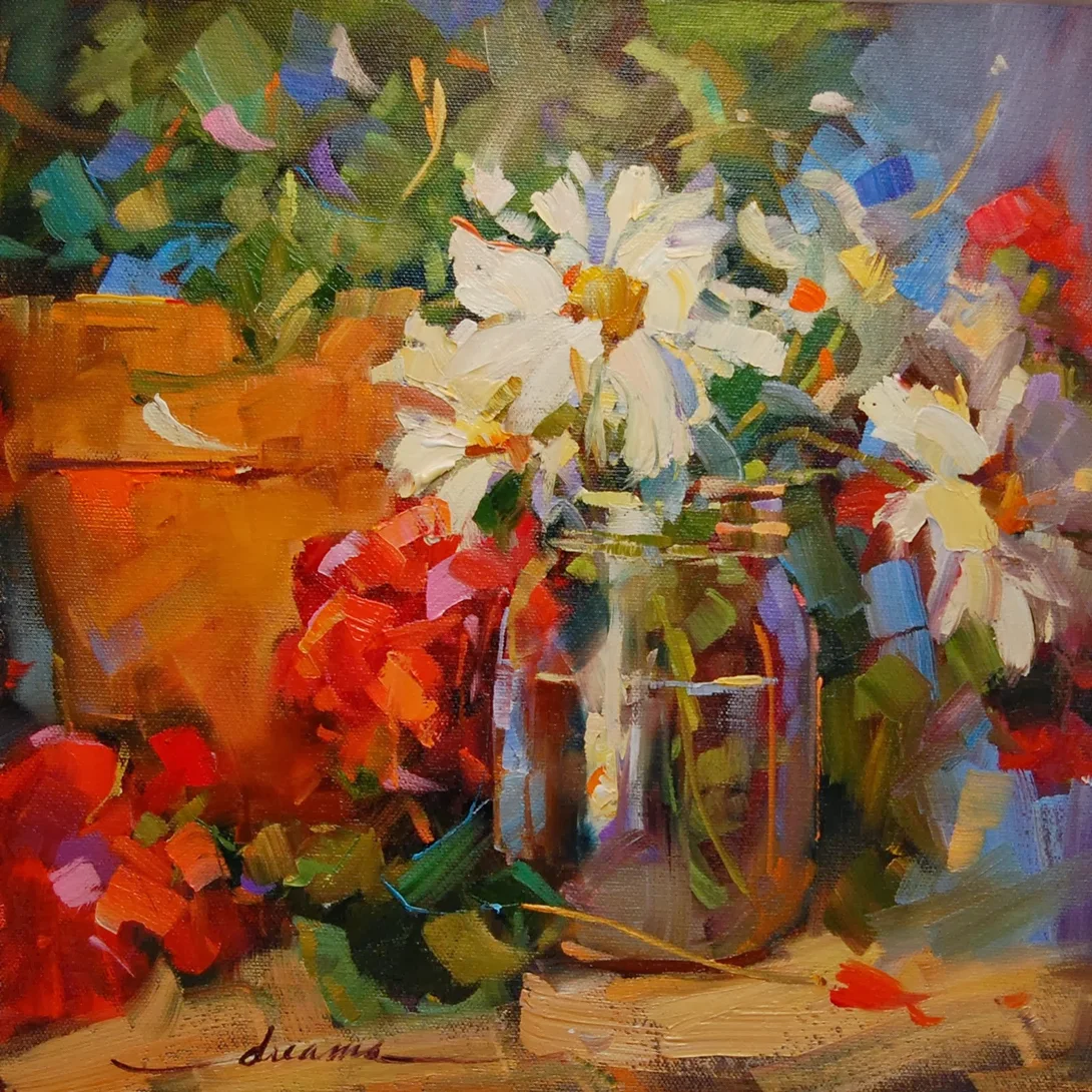 Dreama Tolle Perry | Garden and Still Life flower painter | Tutt'Art ...