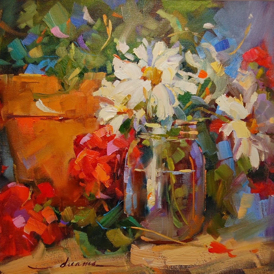 Dreama Tolle Perry | Garden and Still Life flower painter | Tutt'Art ...