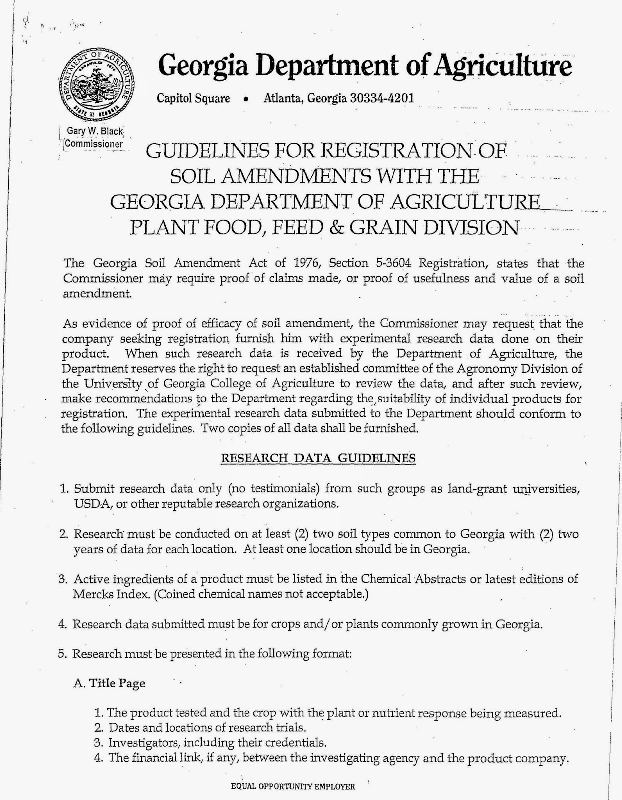 Information on Wilbanks Land Application on Alec Mountain Road ...