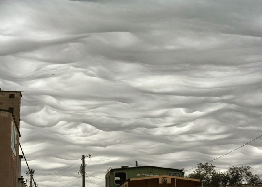 Awan Undulatus Asperatus | Khazanah Semesta